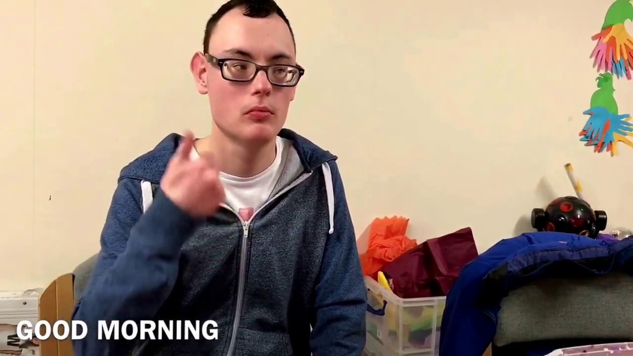 Good morning in British sign language (BSL) thank you Jack. - YouTube