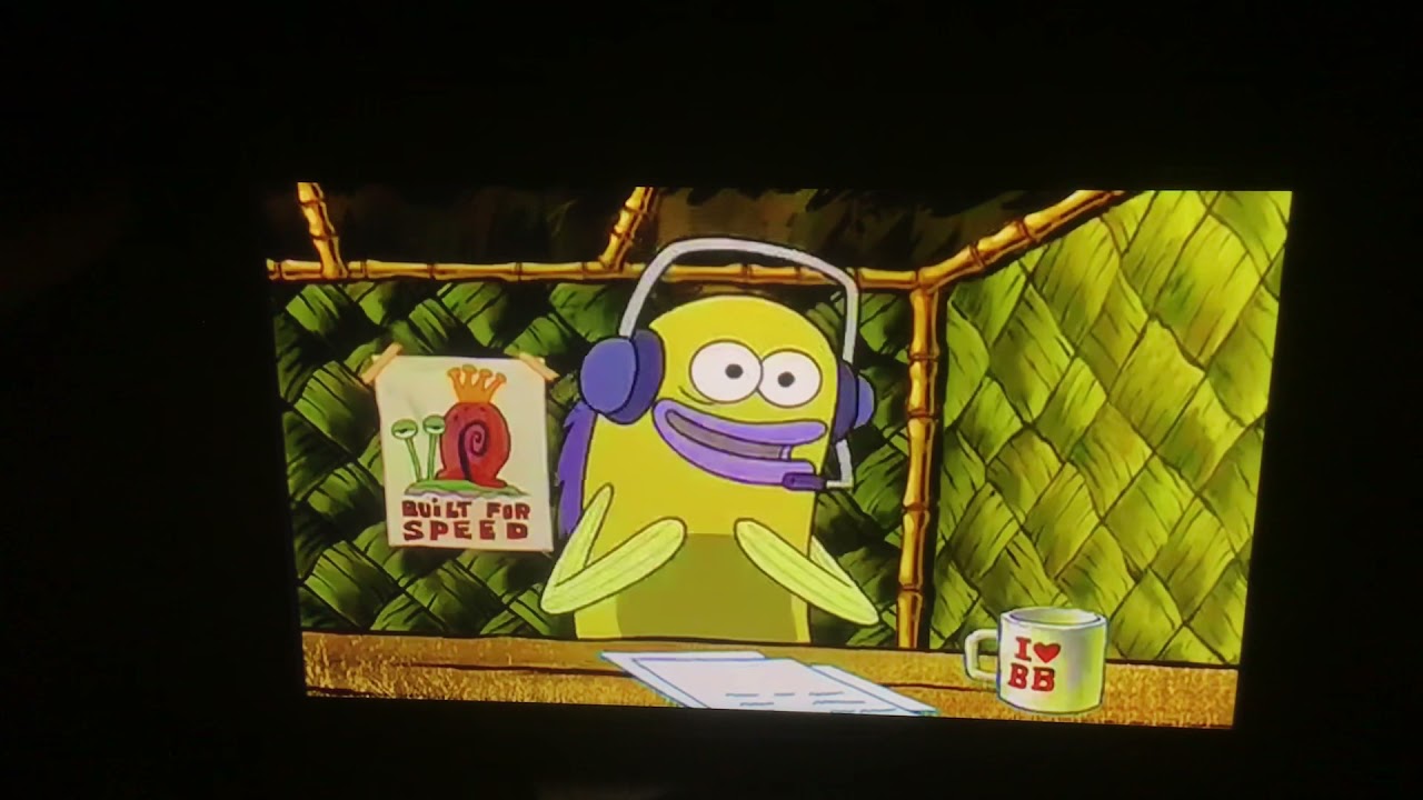 Spongebob The Great Snail Race Announcer