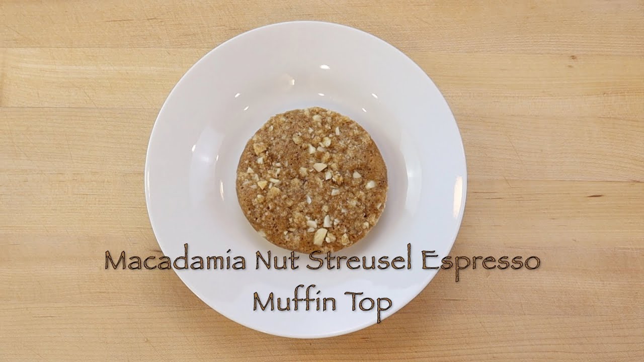 Macadamia Nut Streusel Espresso Muffin Snack Cake - YouTube