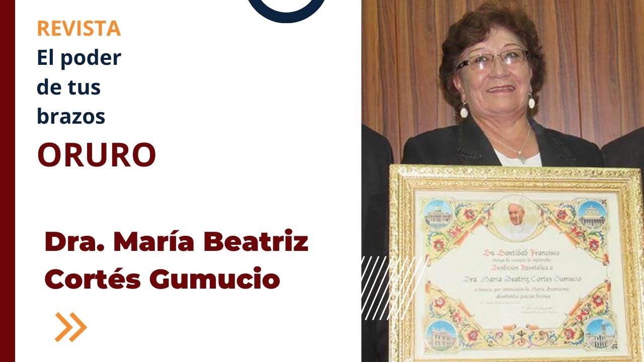 Entrevista a la Dra. María Beatriz Cortés Gumucio - REVISTA 1RO DE ...