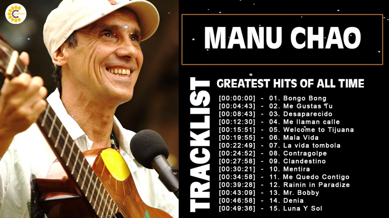 Manu Chao Best Songs 💖 Manu Chao Greatest Hits 2022 💖 Manu Chao Album ...