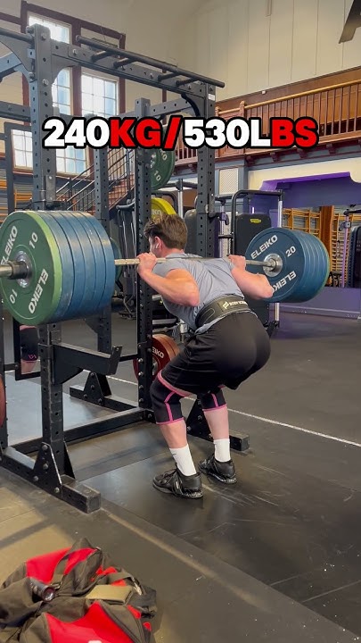 240KG/530LBS SQUAT - YouTube