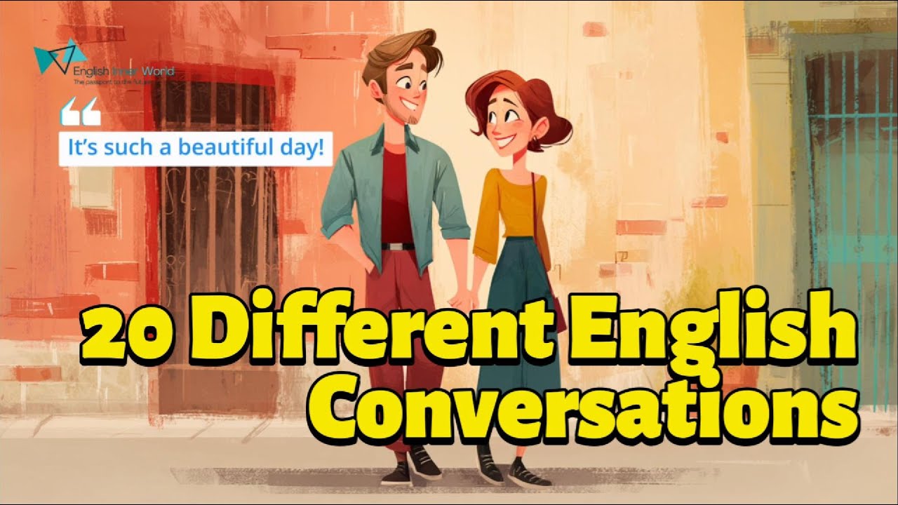20 Different English Conversation | Real English Conversation - YouTube
