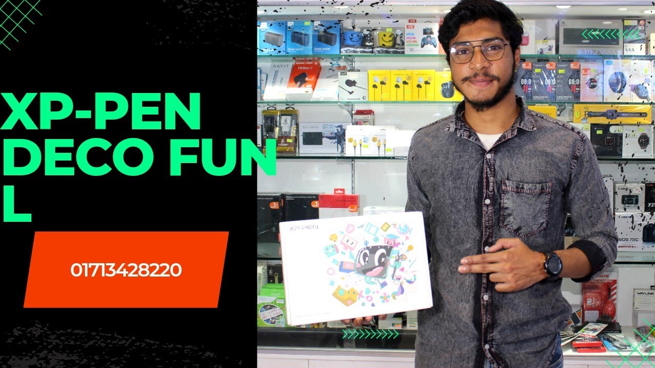 XP-Pen Deco Fun L Unboxing, Review & Price | Best Budget Tablet for ...