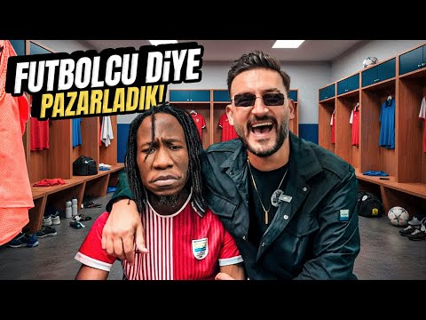 AFRİKALI ARKADAŞIMI FUTBOLCU DİYE PAZARLADIM! - Yücel BATTAL