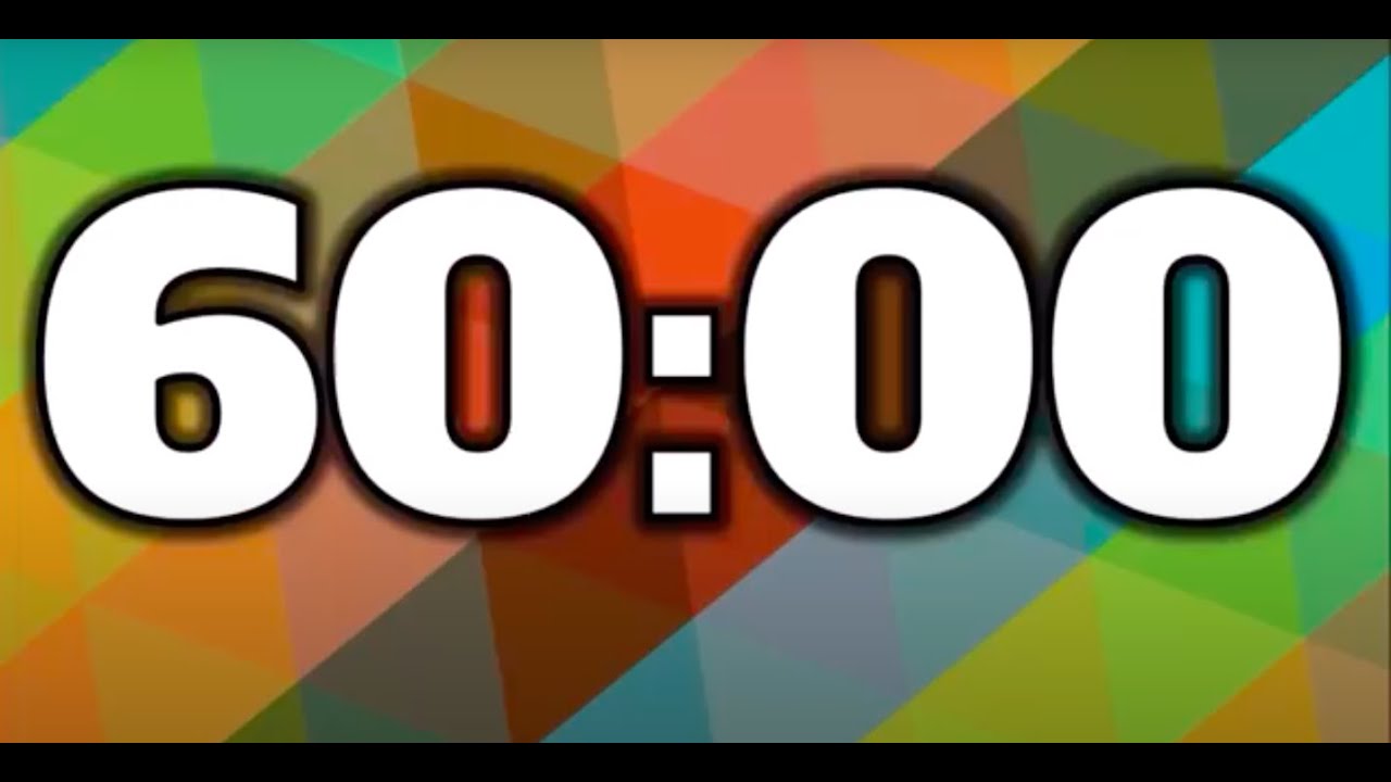 60 Minute Countdown Timer - YouTube