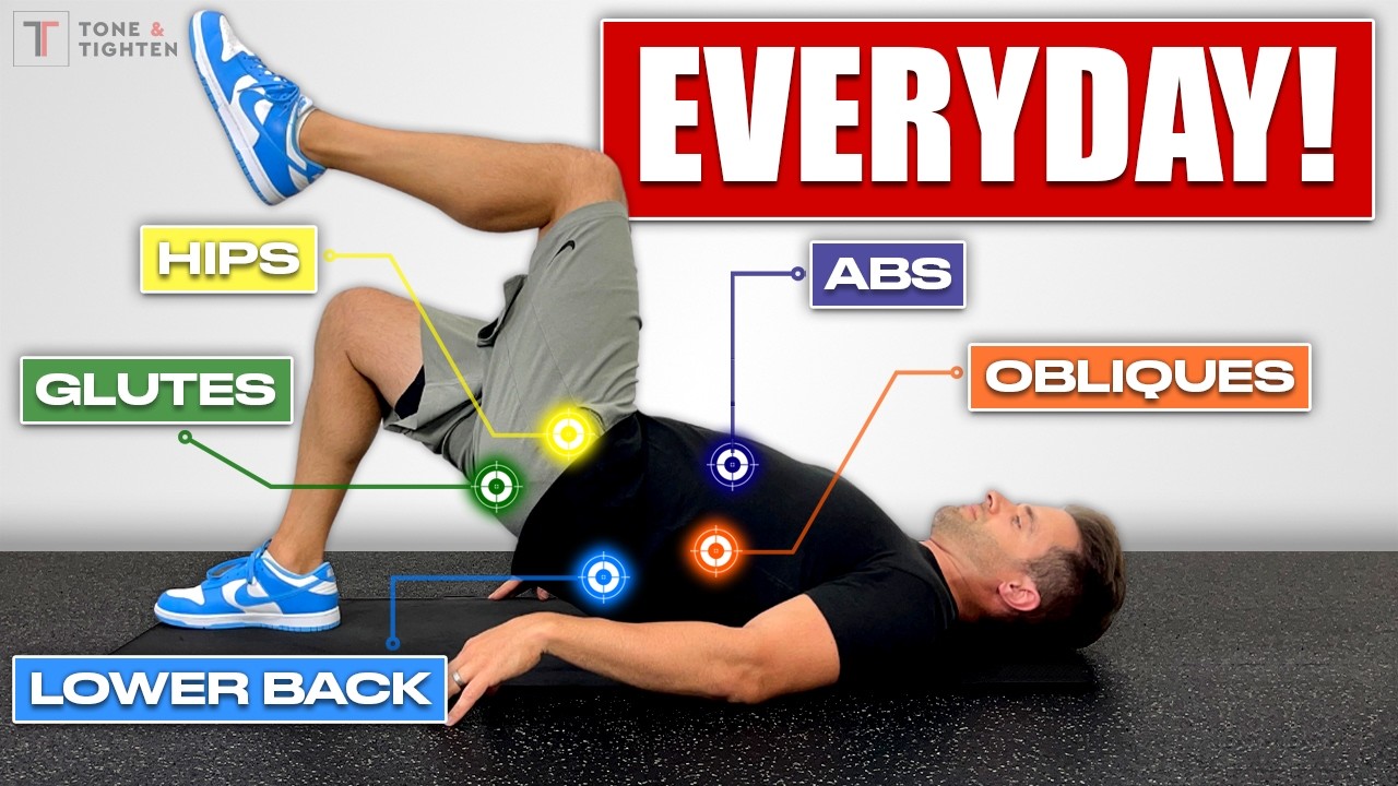 Hit Every Muscle! COMPLETE Core Strength Workout [7 Minutes] - YouTube
