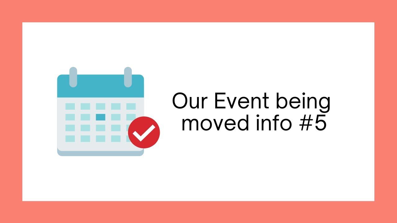 Event Being Moved - Info (Short Video) - YouTube