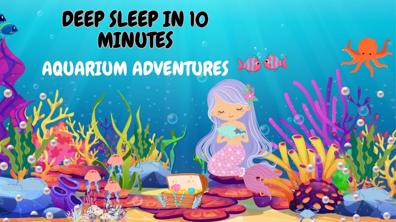 Calming Aquarium | No Stress | Waiting Mermaid - YouTube