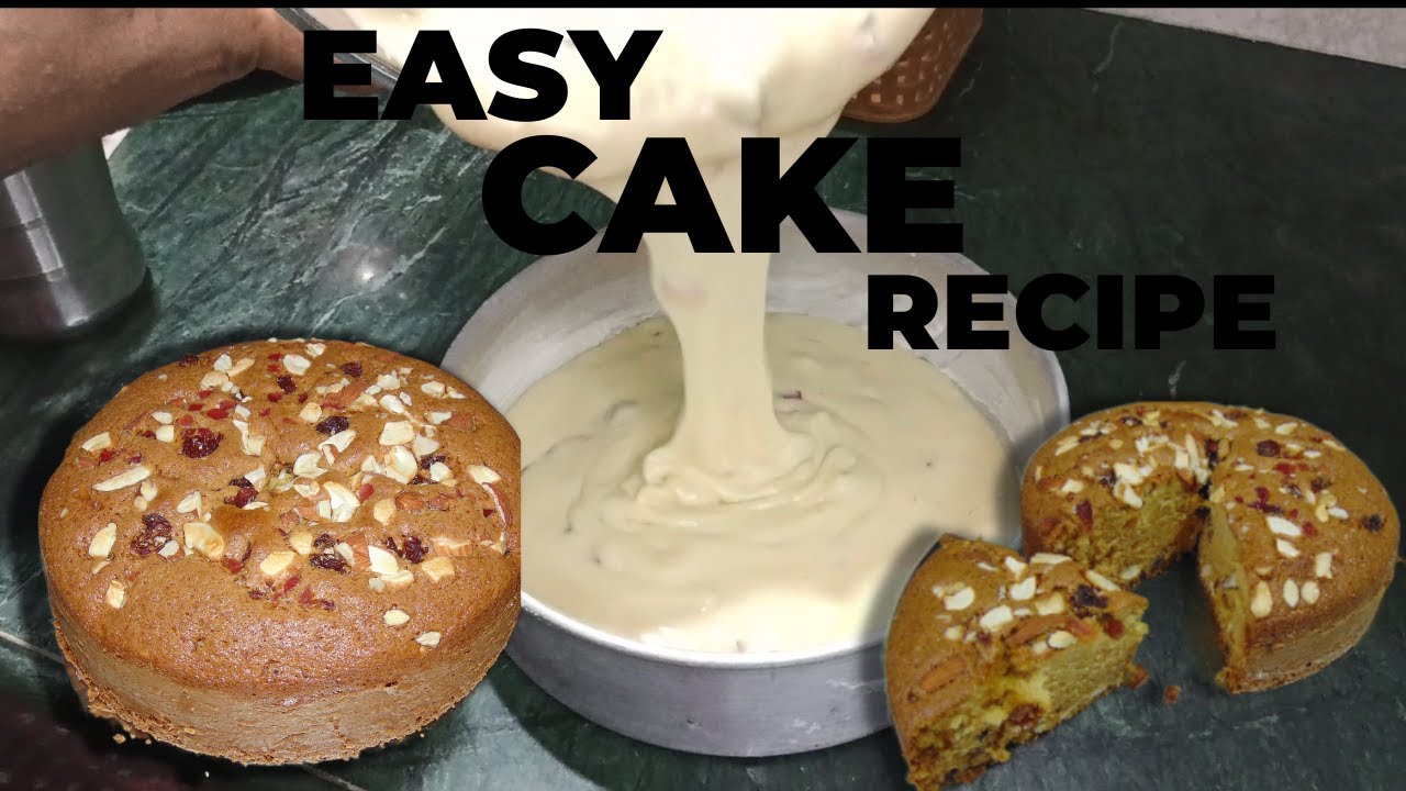 Easy homemade sponge cake | very soft - YouTube