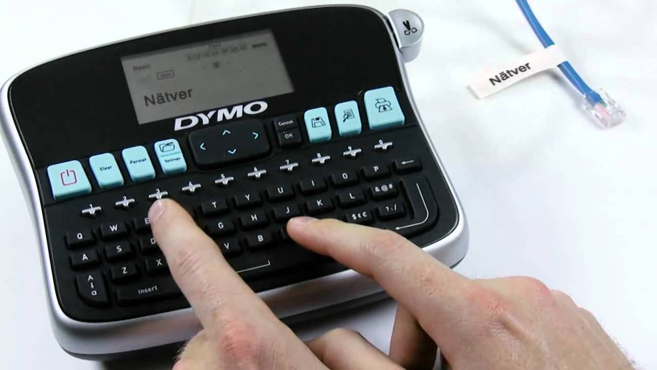 DYMO LabelManager 260P - 360D (2010) - YouTube