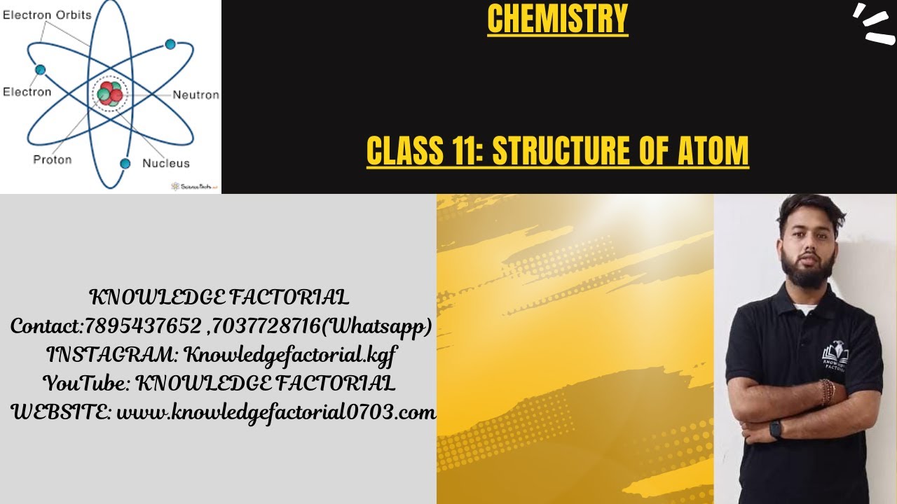CLASS 11: STRUCTURE OF ATOM (PART 5) - YouTube
