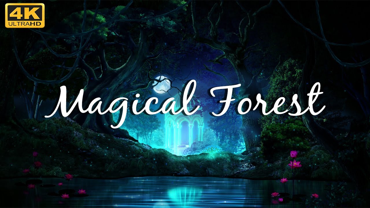 Magical Forest With Relaxing Music | 3 Hours Ambient Forest Sounds ...