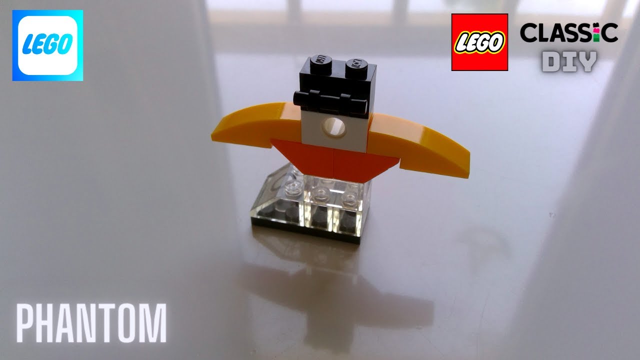 Lego Classic DIY Phantom Building Instructions 021 - YouTube