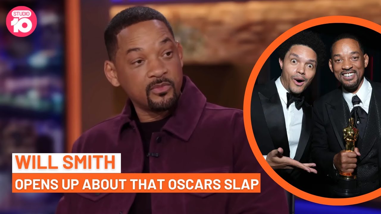 Will Smith Opens Up About That Oscars Slap.. | Studio 10 - YouTube