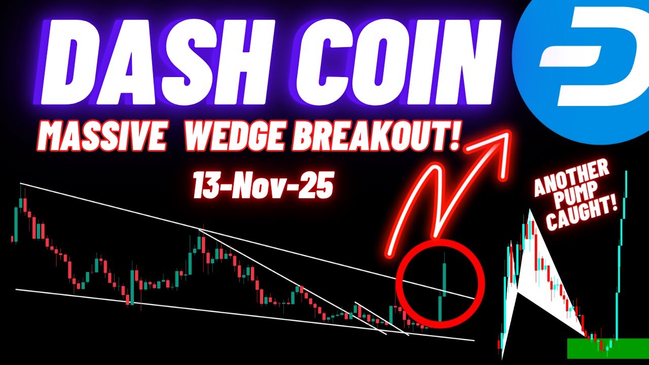 Massive Wedge Breakout! of Dash Coin | Dash Price Prediction 2025 ...