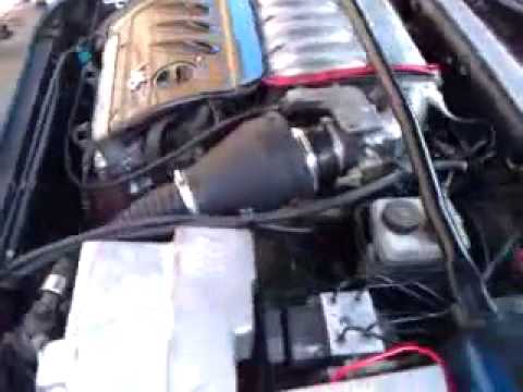 Peugeot 406 V6 Coupe Pipercross venom intake kit - YouTube