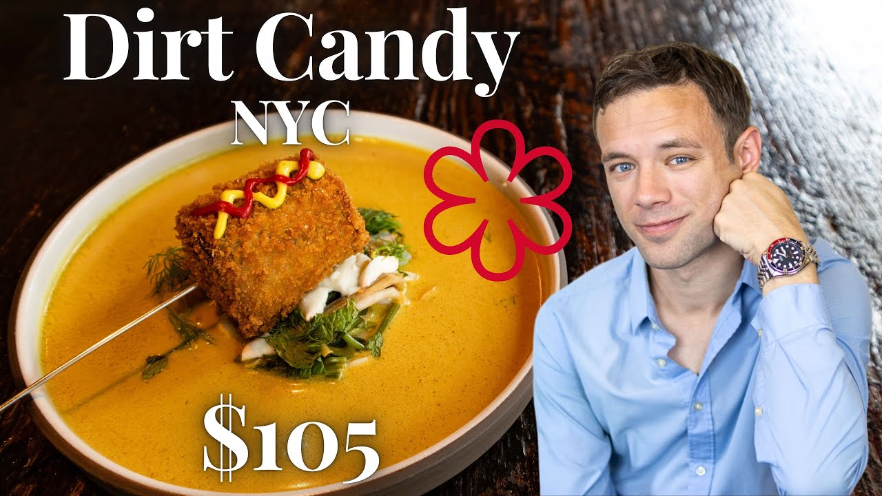 Eating at Dirt Candy. One Michelin Star $105 Tasting Menu. Best ...
