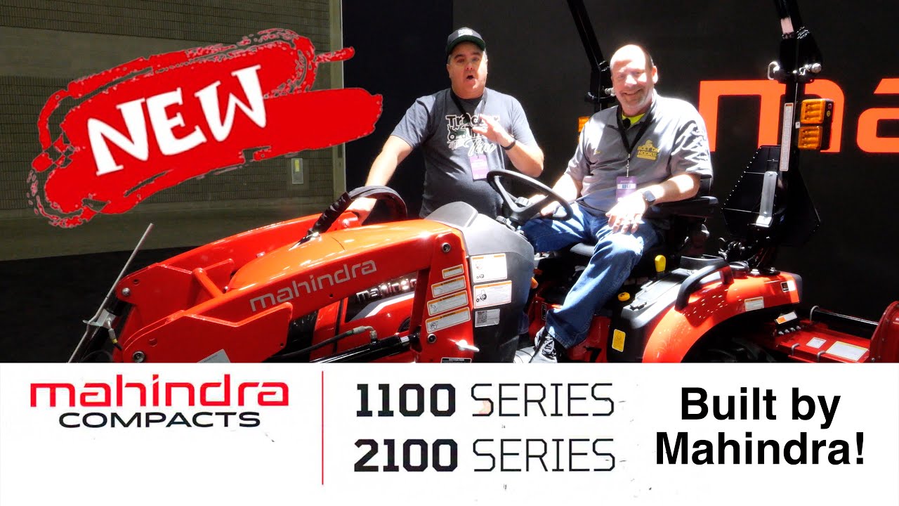 Mahindra Introduces ALL NEW 1100, 2100 Series Subcompact Tractor! 1126 ...