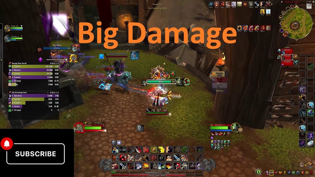 Slayer Arms Warrior Solo Shuffle Arena || World of Warcraft PvP ...