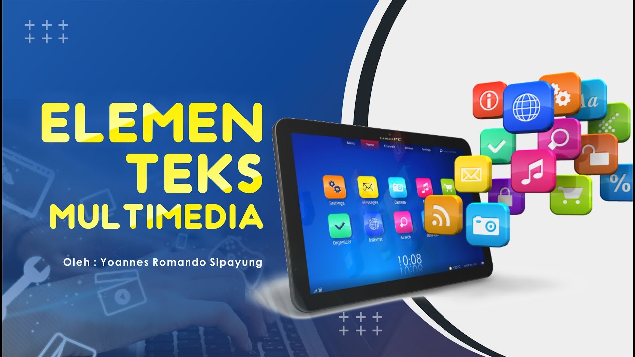ELEMEN TEKS PADA MULTIMEDIA - YouTube