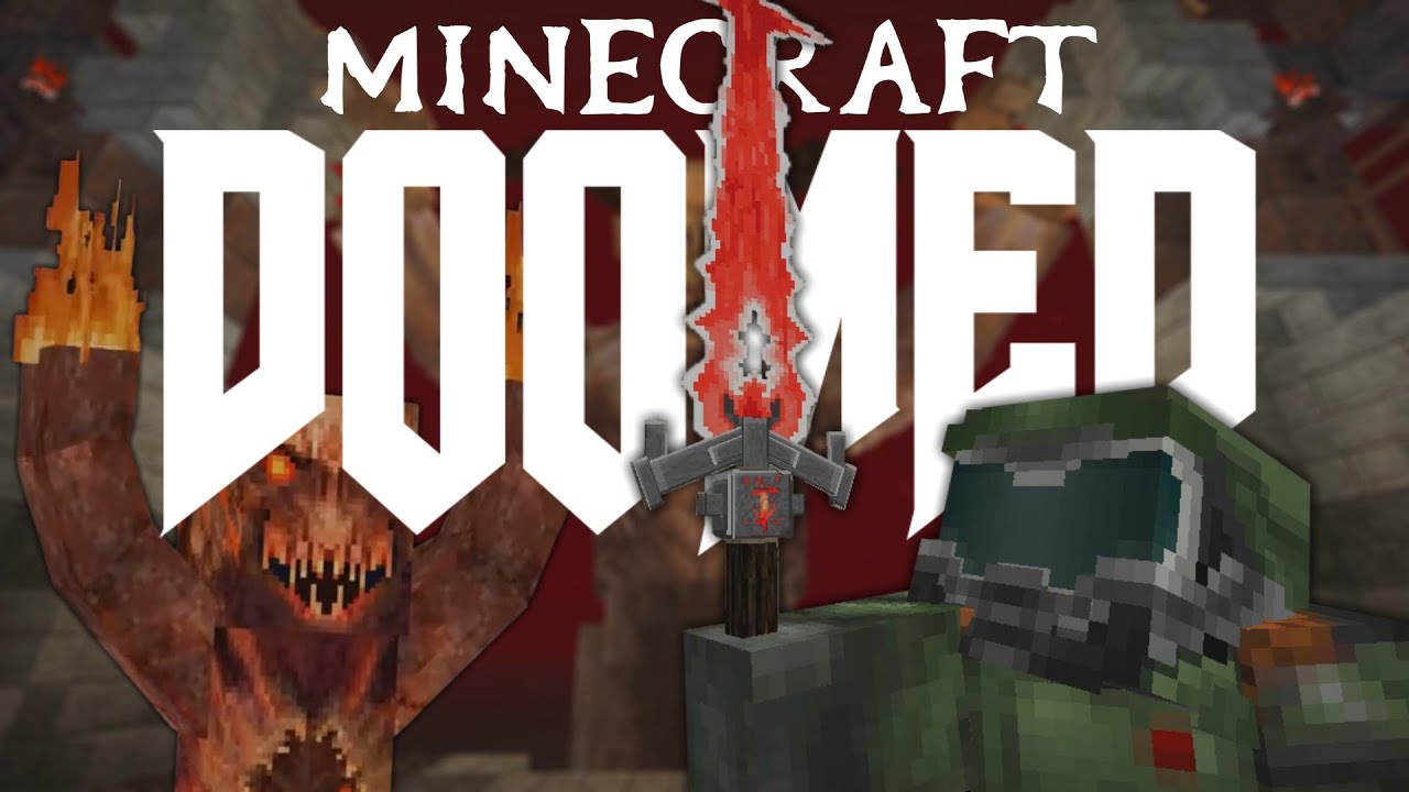 Minecraft DOOM s celou kampaní - YouTube