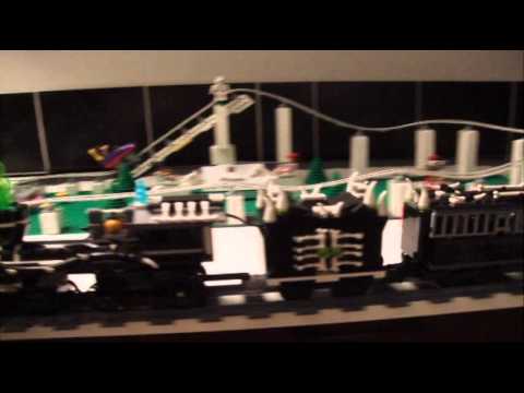 Monster Wagon with Lego Ghost Train - YouTube