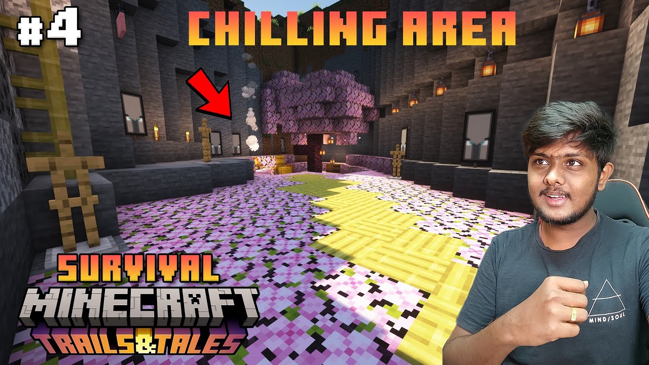 Chilling Area | 1.20 Survival | Minecraft In Telugu | GMK GAMER - YouTube