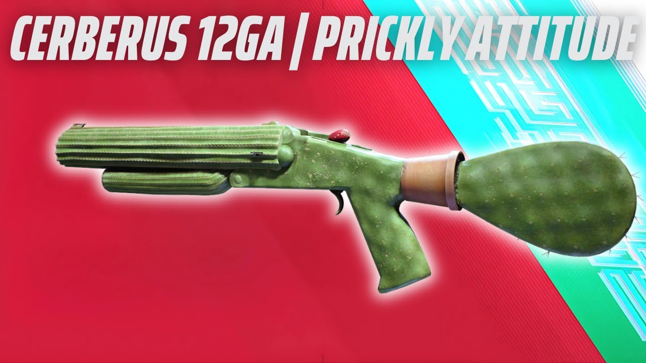 CERBERUS 12GA PRICKLY ATTITUDE Skin Review | The Finals Season 5 - YouTube