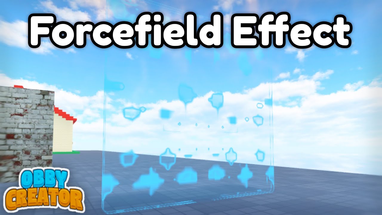 How To Make Forcefield Effect Tutorial || Roblox - Obby Creator - YouTube