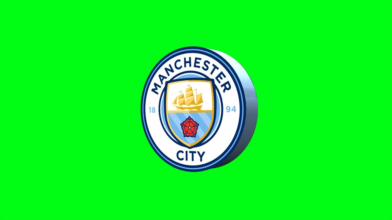 Manchester City Football Club 3D animated intro video logo Green Screen ...