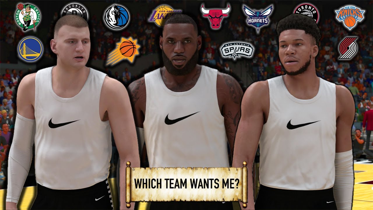 I Made Every NBA Superstar a Free Agent! (2026 Season Simulation on 2K) - YouTube