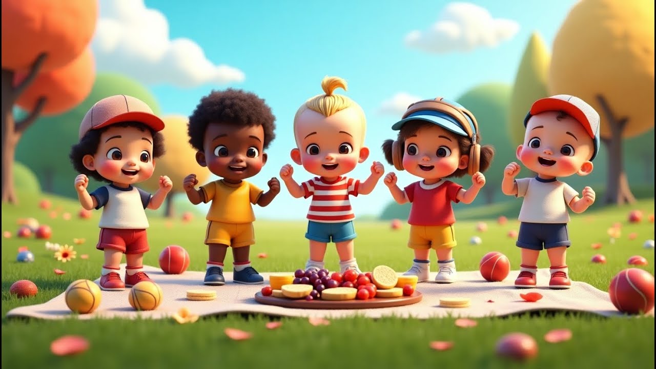 Picnic Picnic! 🧺🍉☀️🎵 | Fun Picnic Song for Kids 🧃🍎 | Popular Nursery ...