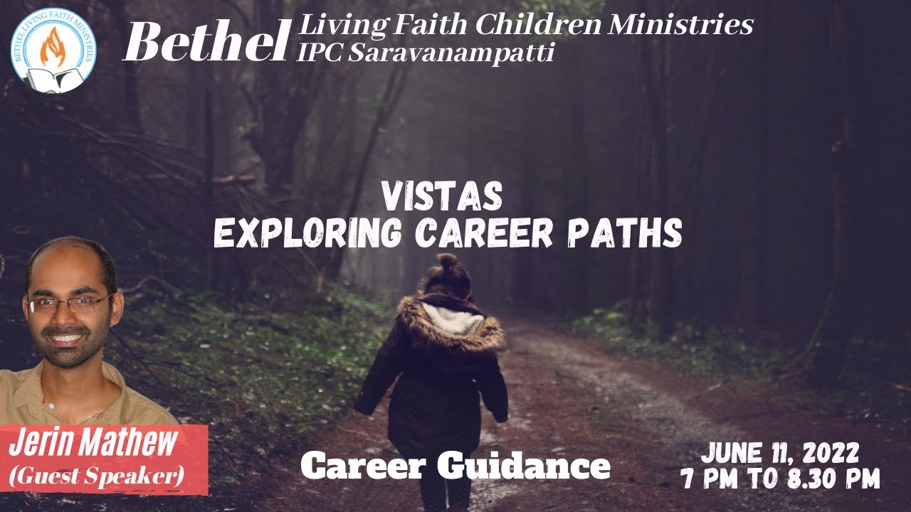 Vistas | Exploring Career Paths | Br Jerin Mathew - YouTube