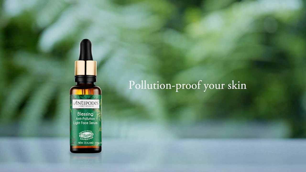 Discover Blessing Anti-Pollution Light Face Serum - YouTube