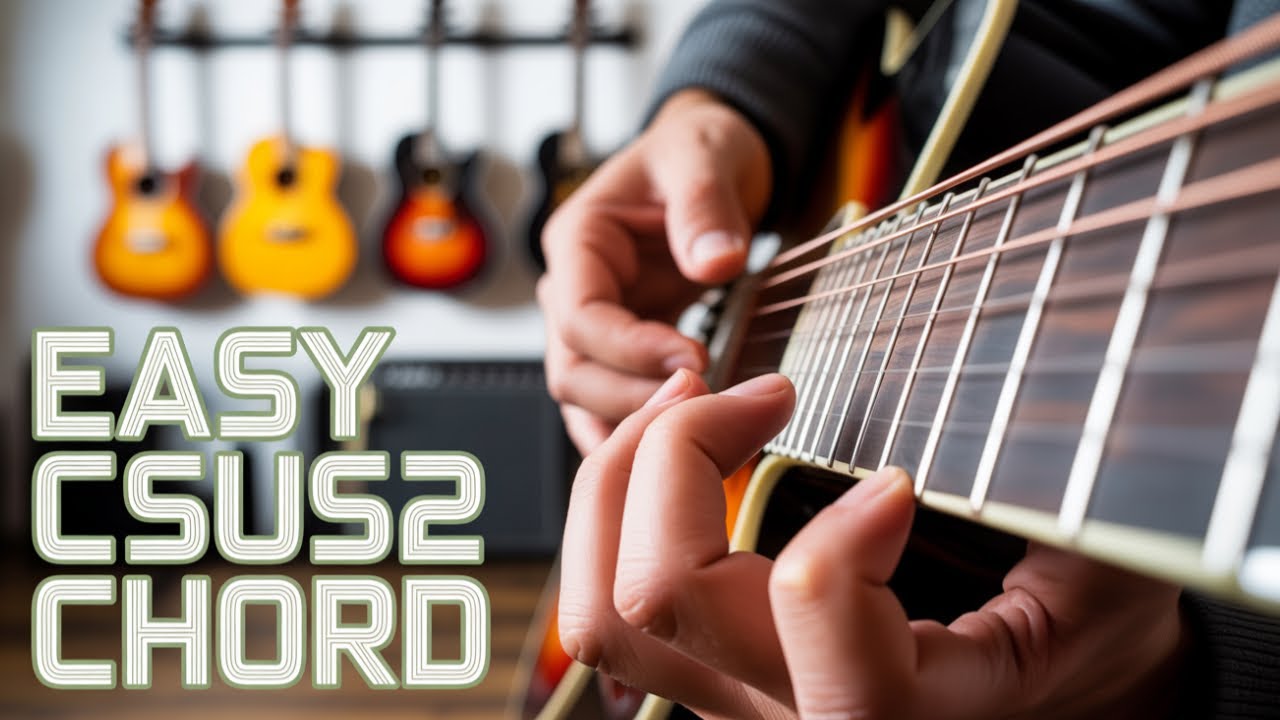 Csus2 // Guitar Chord - YouTube