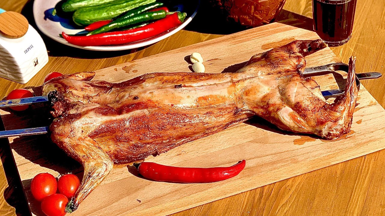 RABBIT 🐇 in the TANDOOR 🔥. - YouTube
