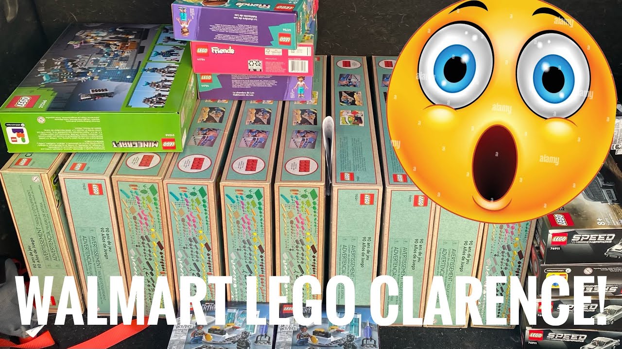Lego Clearance from Walmart! - YouTube