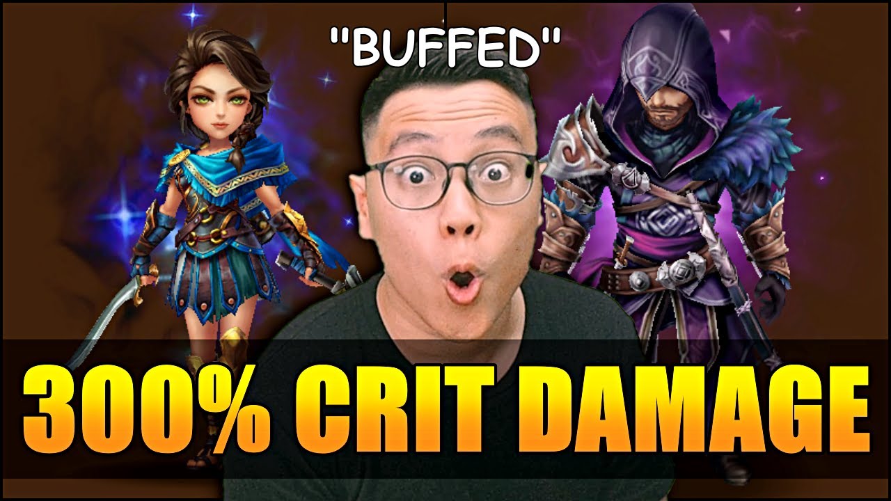 100% MORE Damage & 100% Critical Chance | Summoners War - YouTube