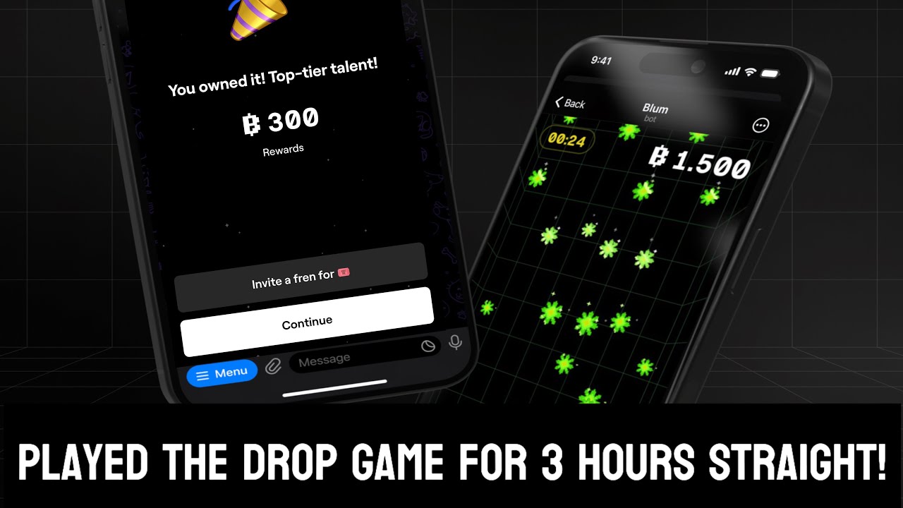 I PLAYED THE DROP GAME FOR 3 HOURS STRAIGHT AFTER STACKING MORE THAT ...