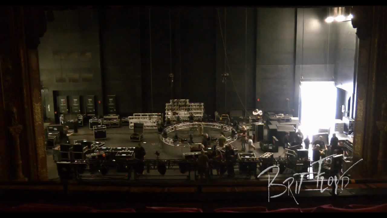 Brit Floyd - Stage Setup Timelapse - YouTube