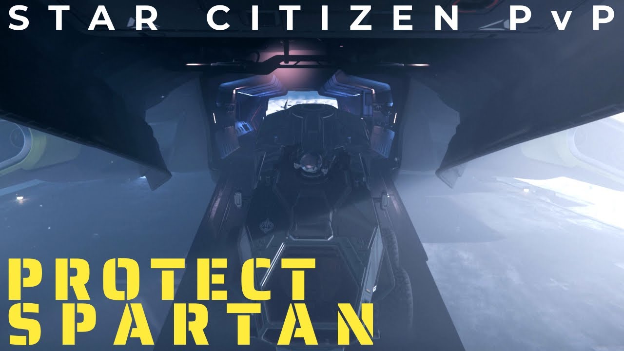 Protect The Anvil Spartan - Star Citizen Gameplay - PvP - YouTube
