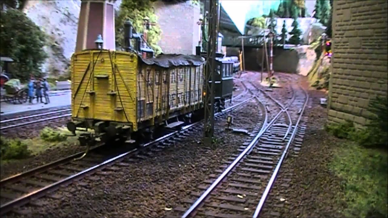Modellbahn Bayern, Model railroad Bayern 1922 part 2 - YouTube