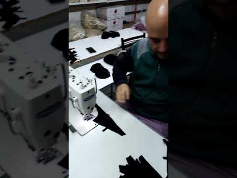 Sütyen imalatında kap takma
