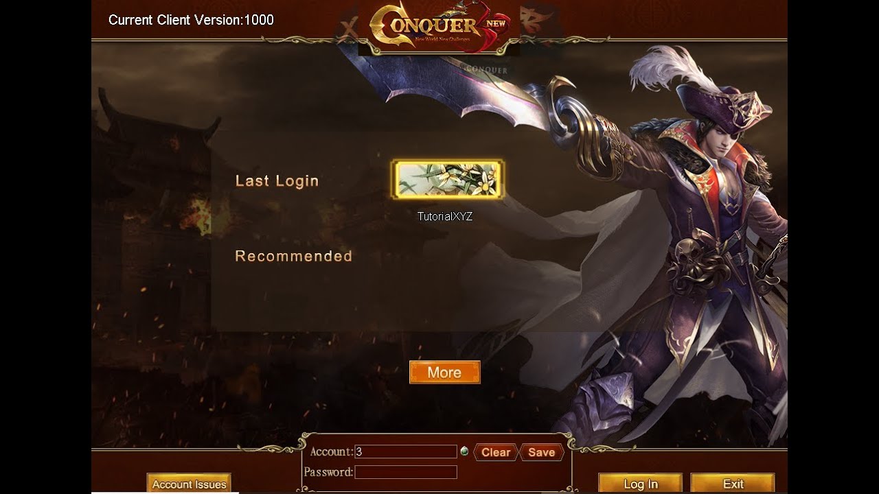 [TutorialXYZ]ConquerOnline | How to change login screen - YouTube