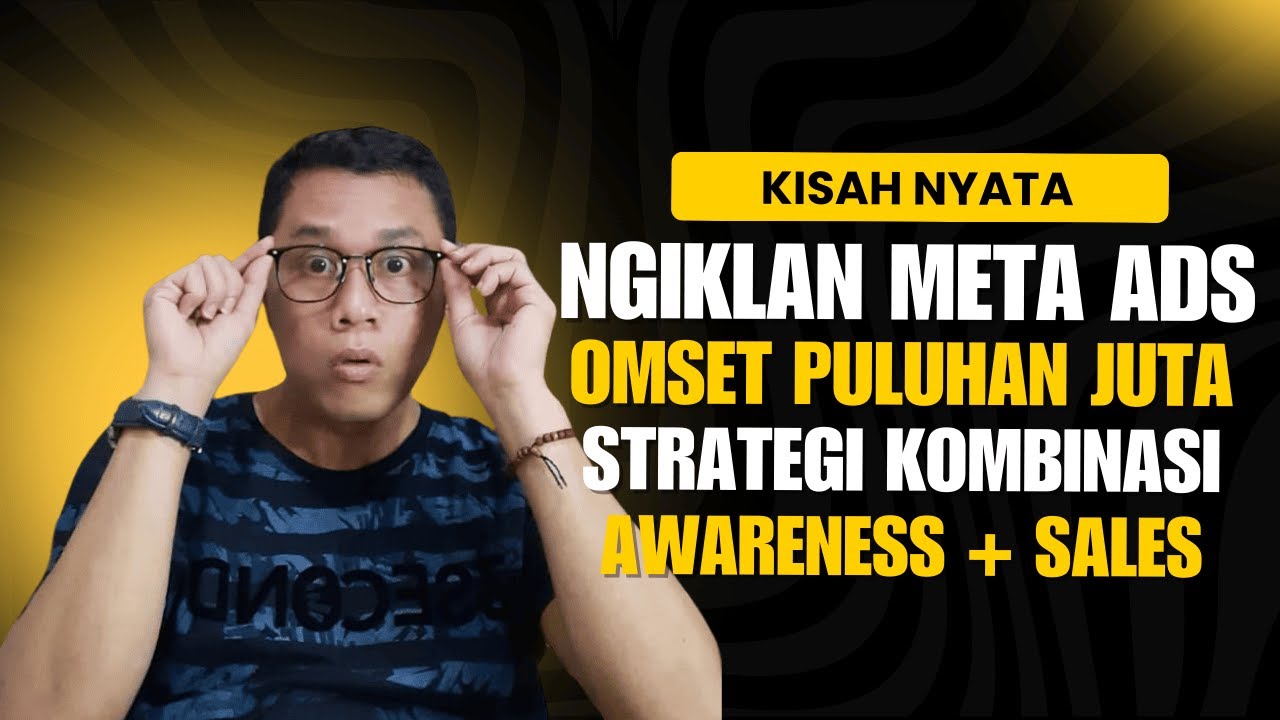 Cara Iklan Meta Ads tahun 2025 Pakai strategi kombinasi Objective ...