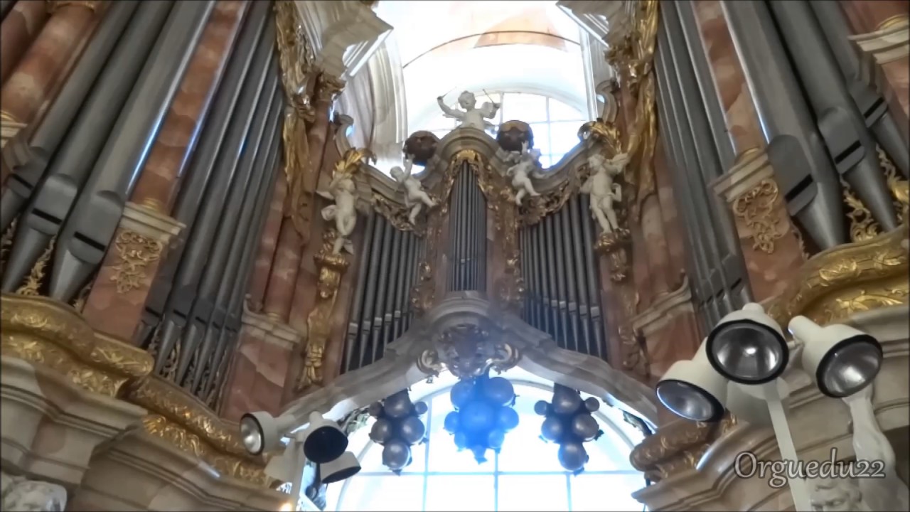 Weingarten - Orgue Joseph Gabler (1737-1750) - LA FORCE - YouTube