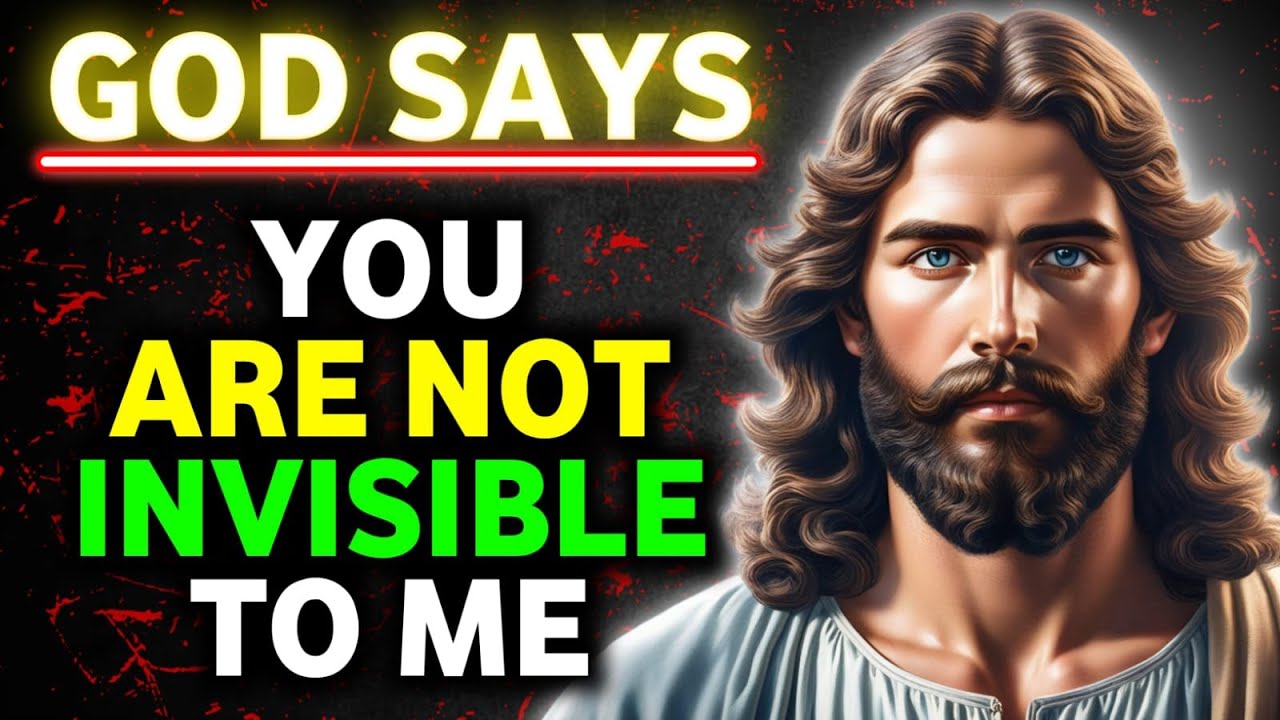 Holly Hills | You Are Not Invisible To Me | God Message Today | Gods ...