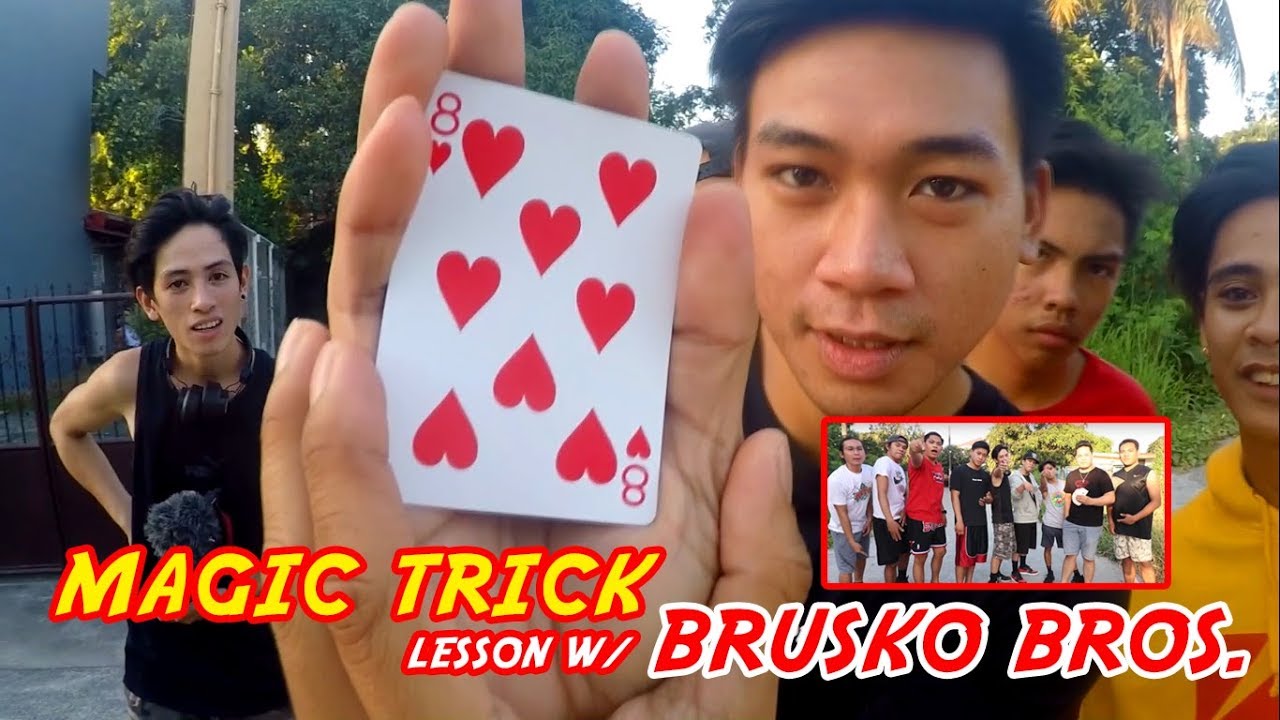 MAGIC TRICK LESSON with BRUSKO BROS - YouTube