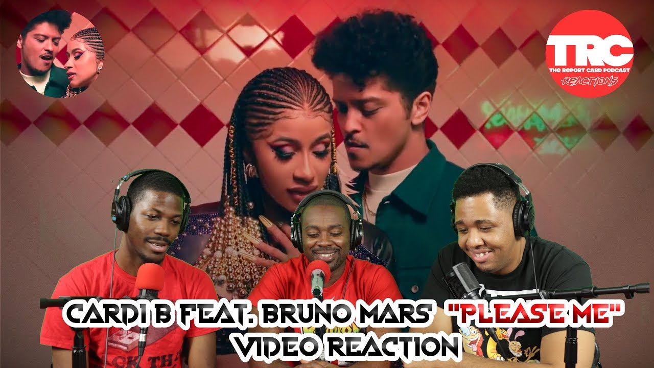 Cardi B feat. Bruno Mars "Please Me" Music Video Reaction - YouTube